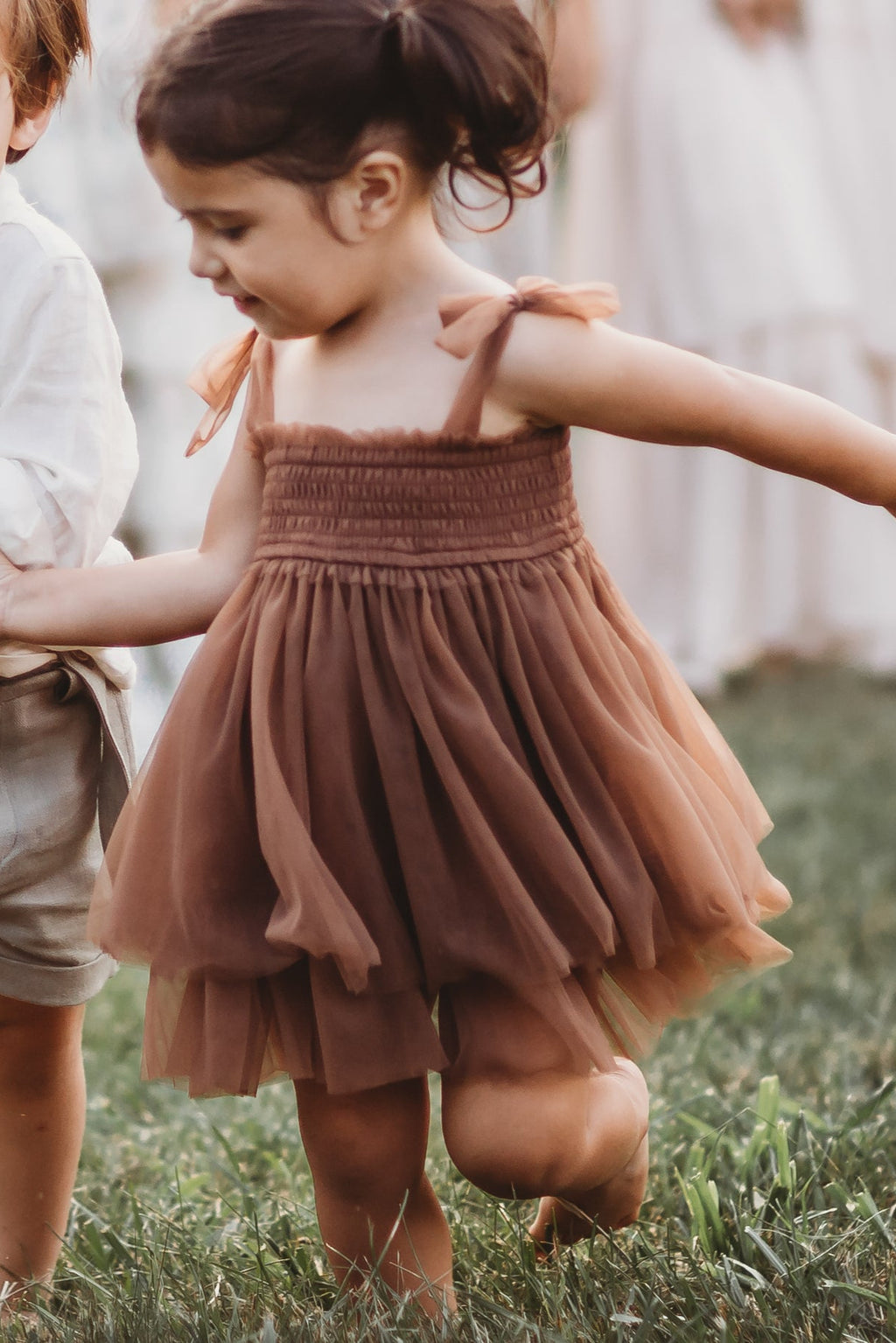 Isa Dress (cedar tulle) – INDIE BLUE