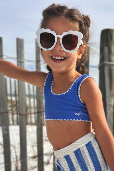 Scoopback Set (bluebird embroidered) – INDIE BLUE
